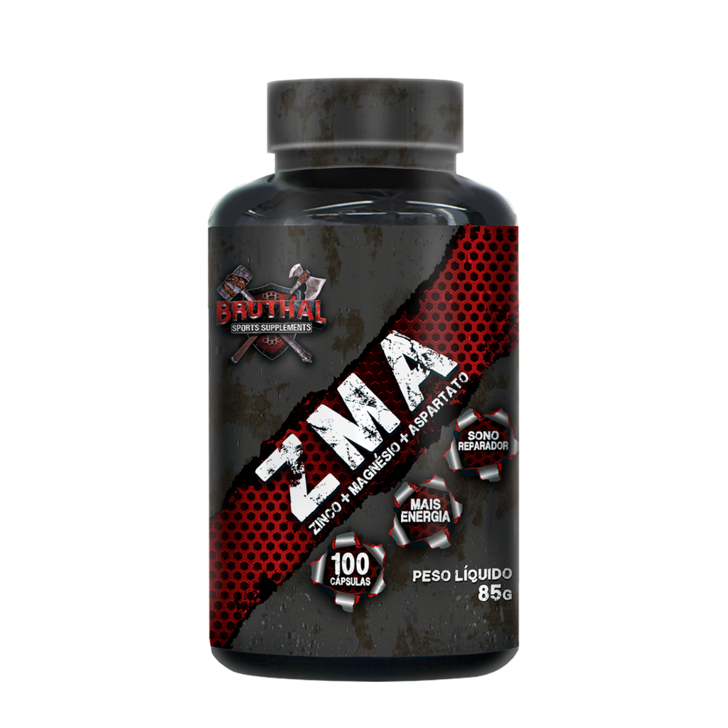 ZMA – 100 cápsulas – Bruthal Sports Supplements