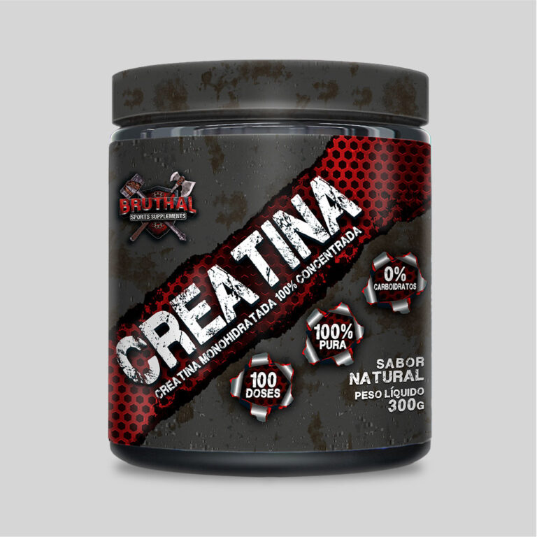 Creatina 100% Pura – 300gr – Bruthal Sports Supplements