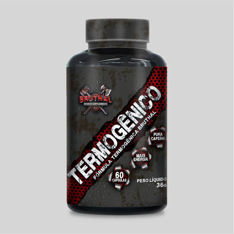 Termogenico – 60 cápsulas – Bruthal Sports Supplements